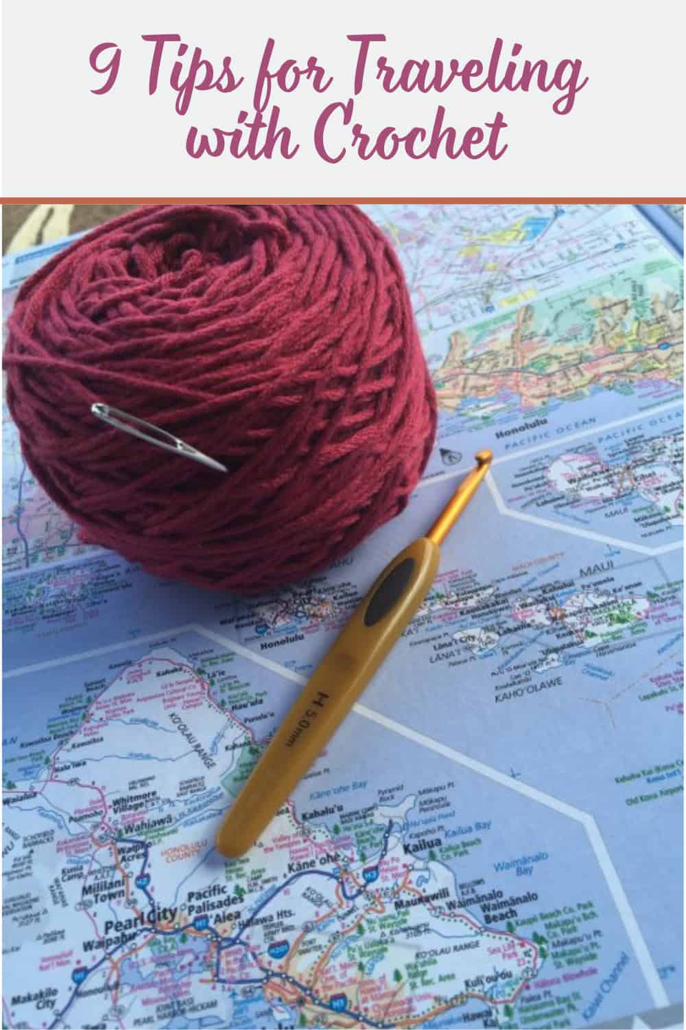 Tips and Tricks for Traveling with Crochet Supplies
