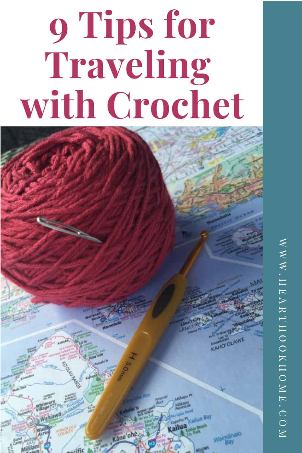 Tips and Tricks for Traveling with Crochet Supplies