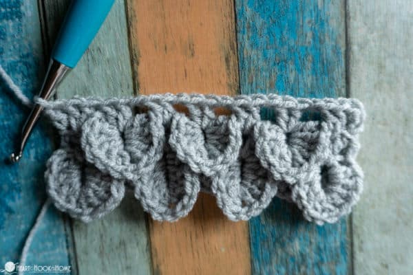 How to Crochet the Crocodile Stitch (Video Tutorial)