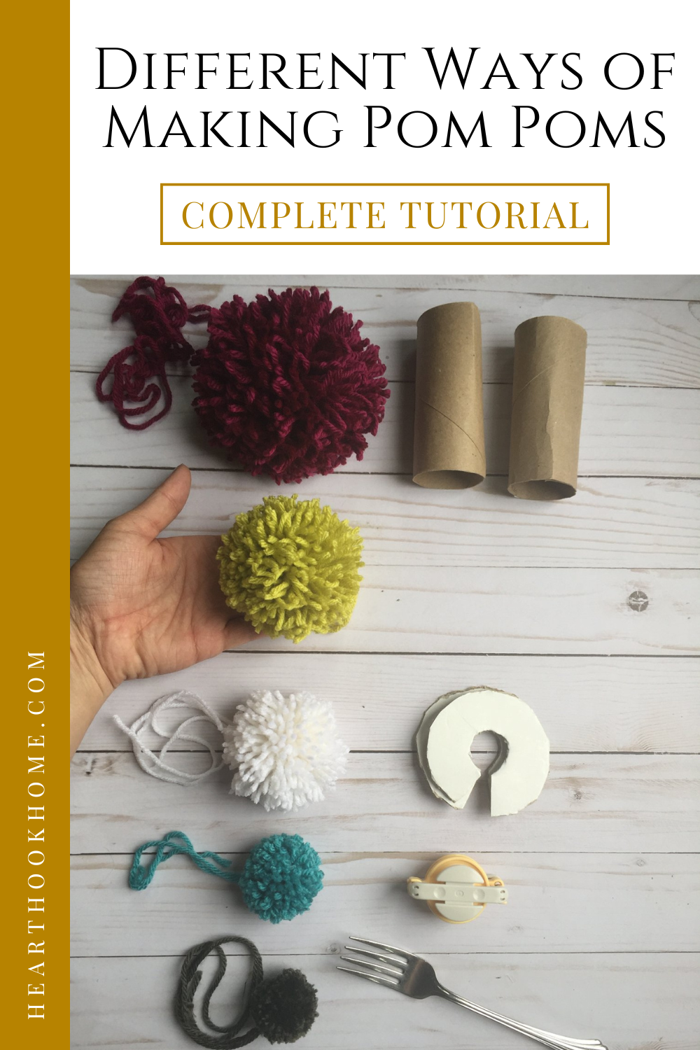 Different Methods of Making Pom Poms