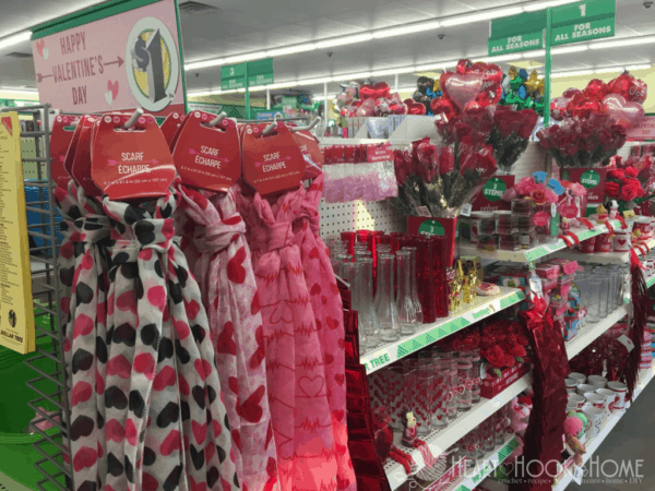 Valentine's Day Wreath Using Items from Dollar Tree