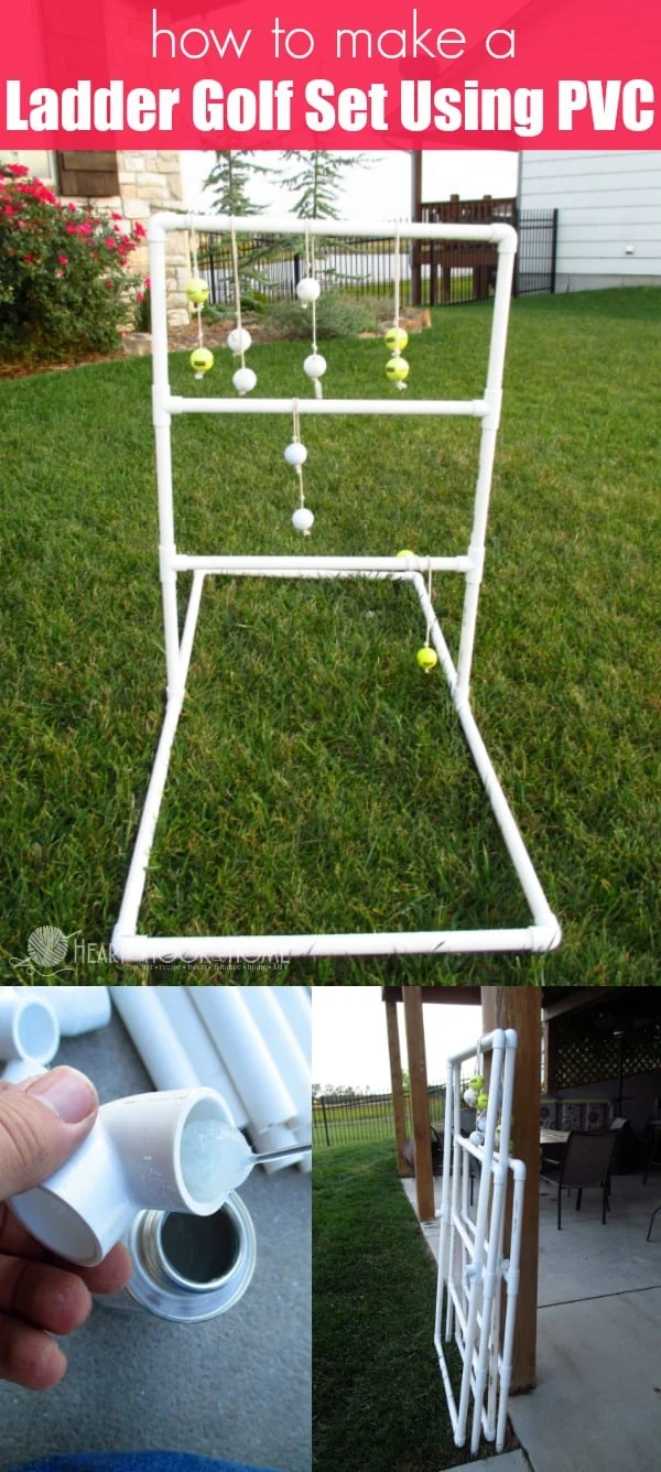 How to Make a Ladder Golf Game Set Using PVC Pipe