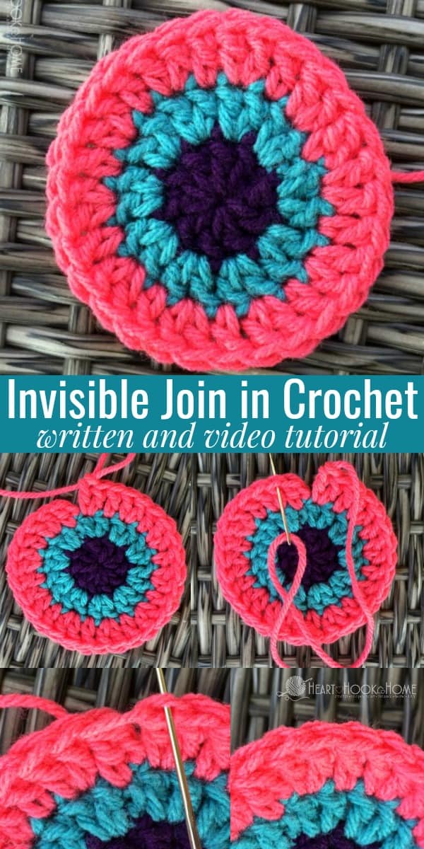 How to Make an Invisible Join in Crochet and Knitting