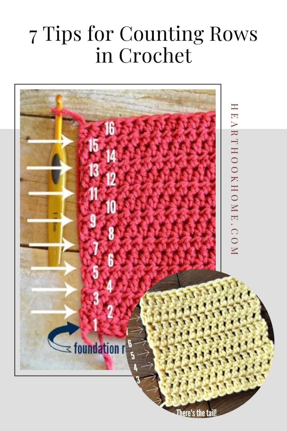 7 Tips for Counting Rows in Crochet
