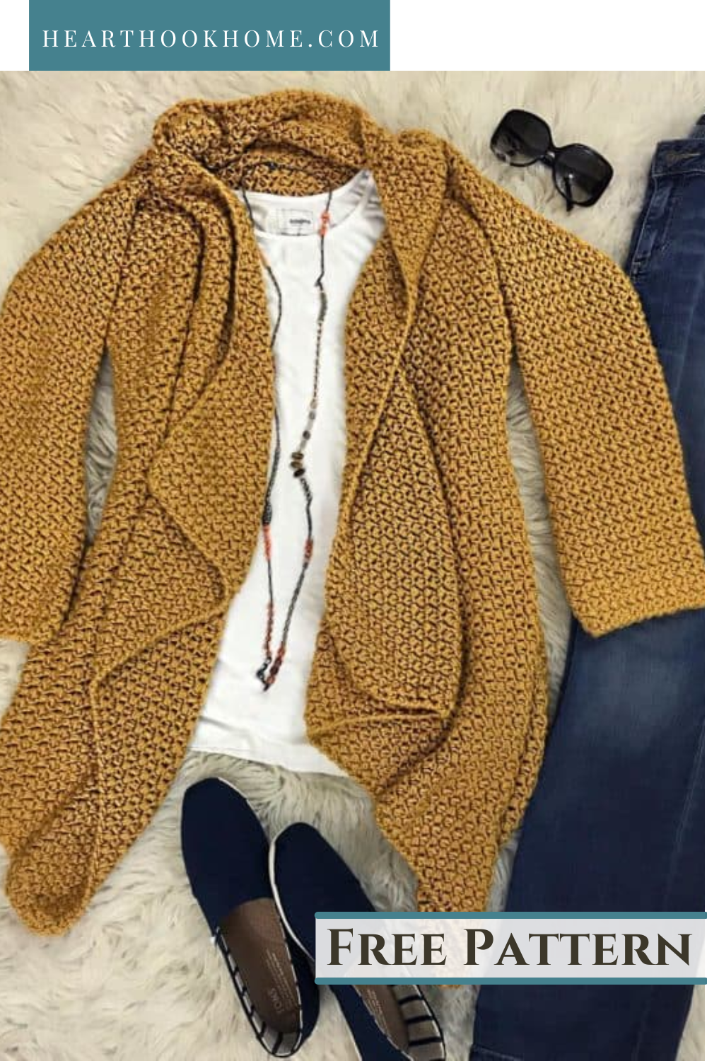 The Elizabeth Cardigan - Crochet Along (CAL) Free Pattern