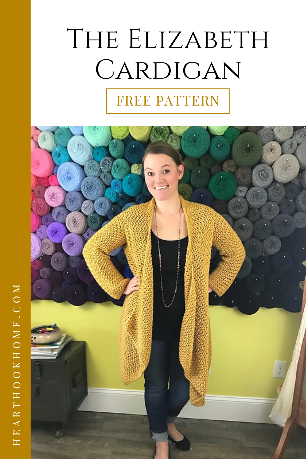 The Elizabeth Cardigan - Crochet Along (CAL) Free Pattern