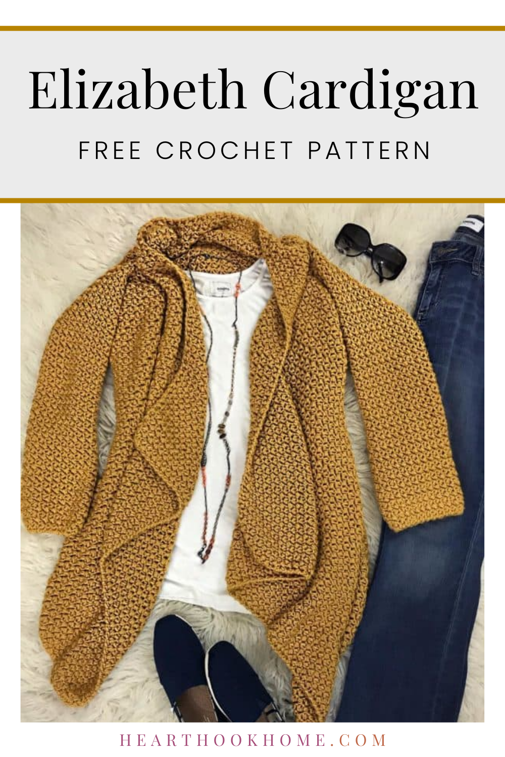The Elizabeth Cardigan - Crochet Along (CAL) Free Pattern