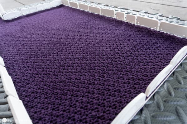How to Block Crochet: Wet or Steam Blocking Tutorial