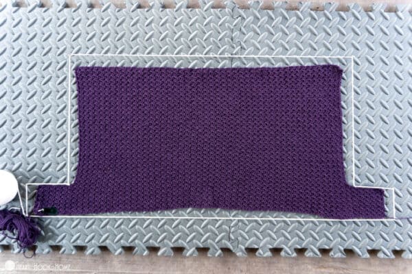 How to Block Crochet: Wet or Steam Blocking Tutorial