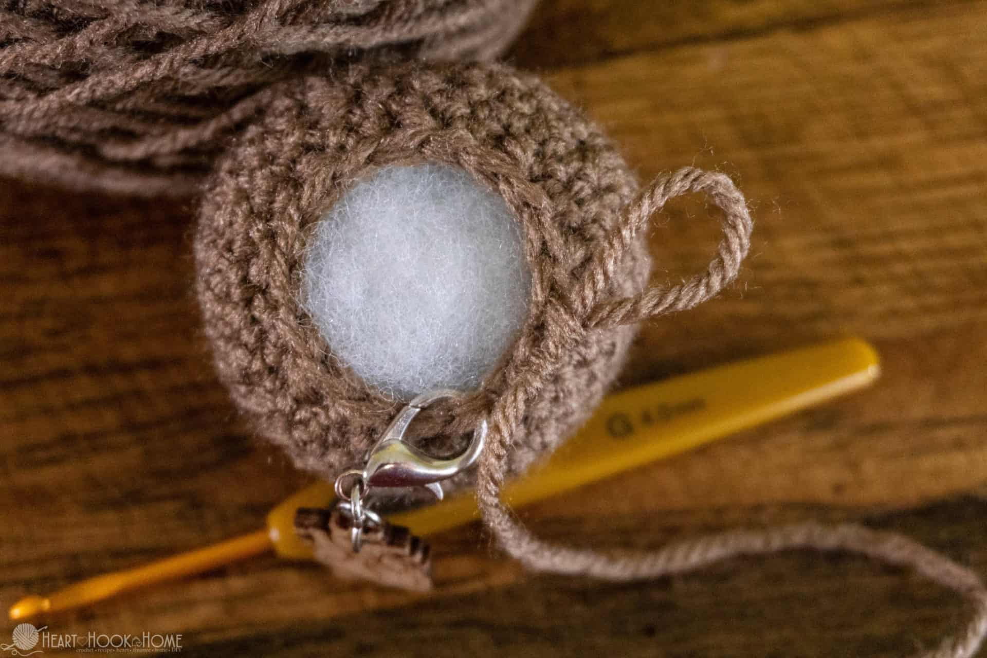 Samson the Sloth Bookmark Free Crochet Pattern