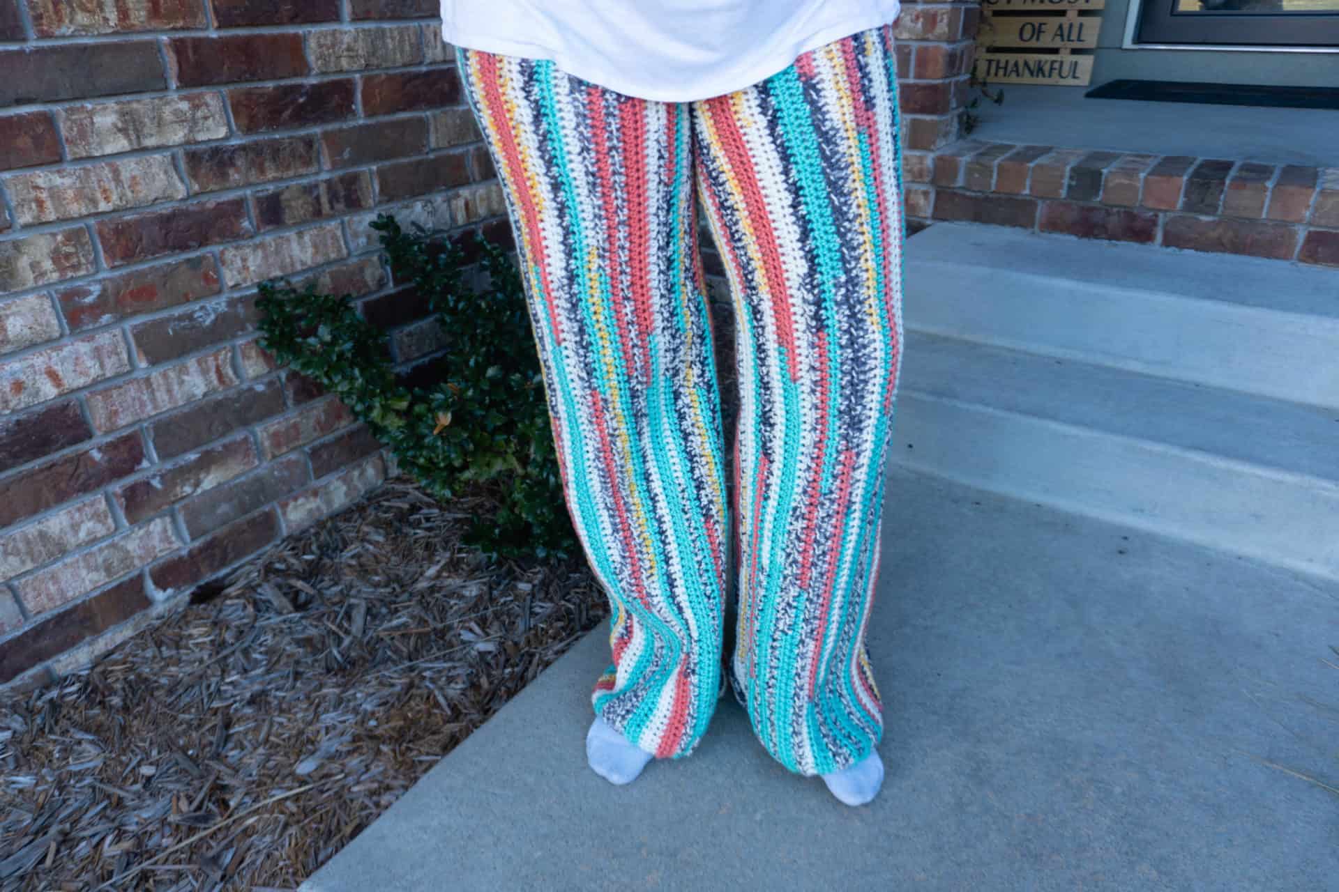 Not Your Granny's Jammies: Adult Pajama Crochet Pants Pattern
