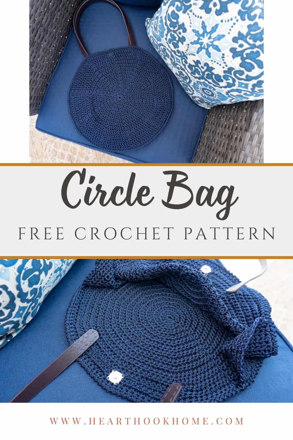 Circle Bag Free Crochet Pattern