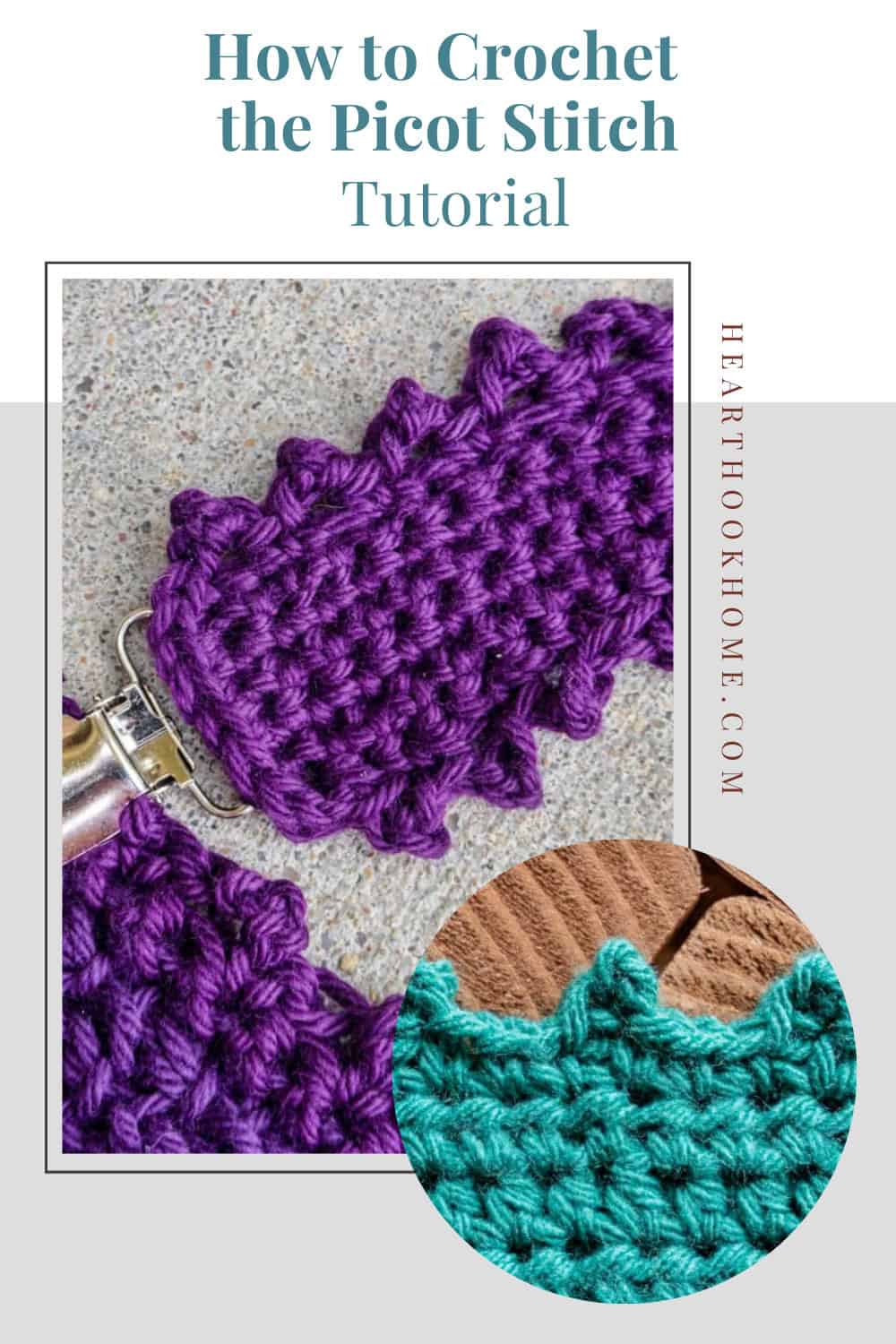 How to Crochet the Picot Stitch