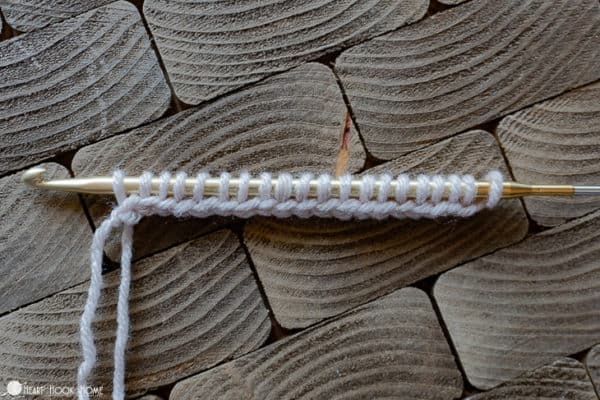How to Crochet the Tunisian Full Stitch