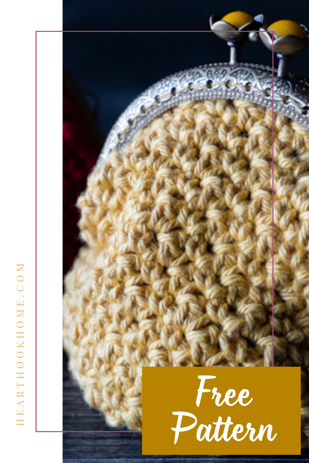 Classic Coin Purse Free Crochet Pattern + Tutorial