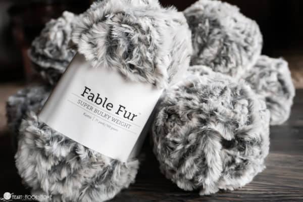 Fur-Ever Fur Infinity Scarf Free Crochet Pattern
