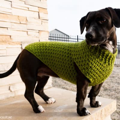 Easy Crochet Dog Sweater for Large, XL, and XXL Dogs ***CROCHET PATTERN ...