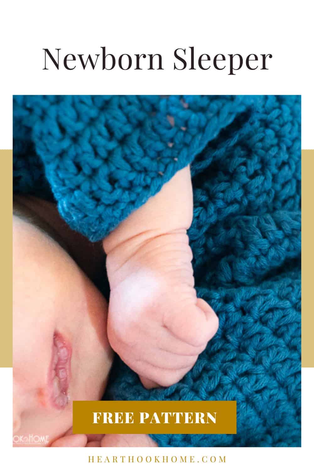 Simple Newborn Sleeper: Free Crochet Pattern