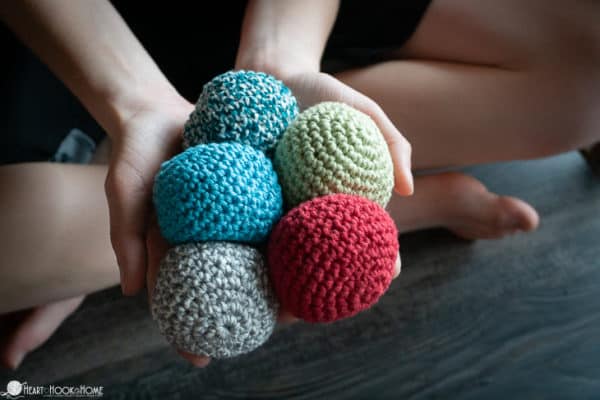 Hacky Sack Crochet Pattern - Heart Hook Home