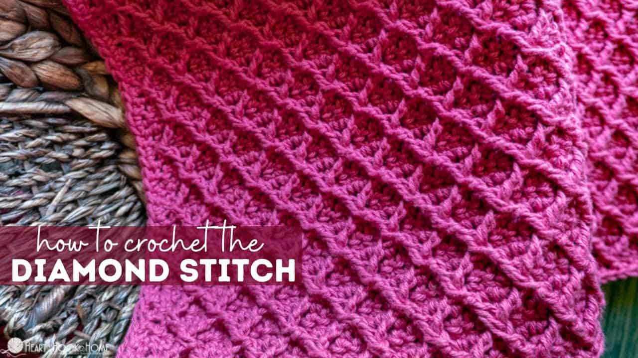 How To Crochet A Diamond Pattern How To Crochet A Diamond Granny