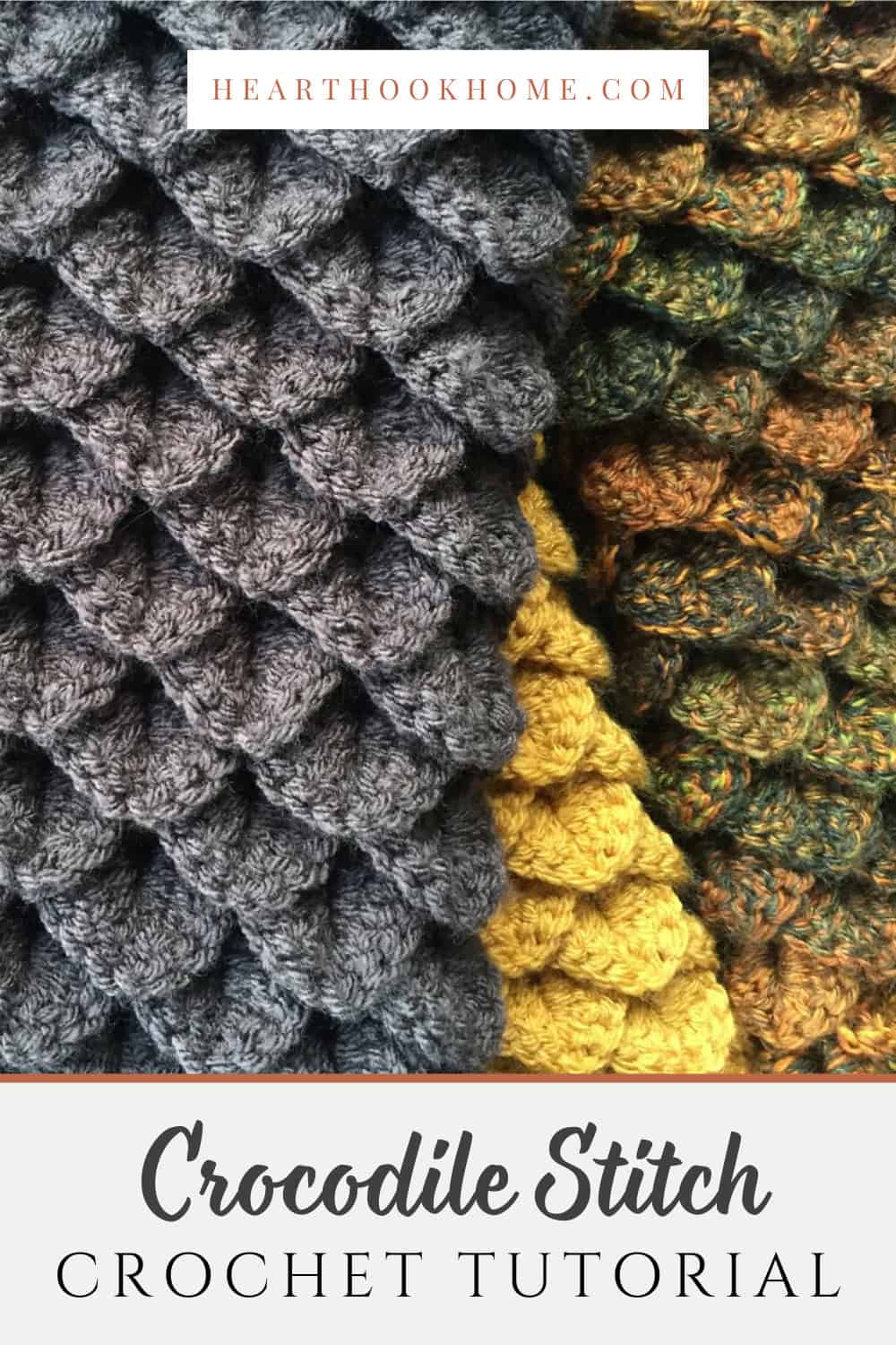 How to Crochet the Crocodile Stitch (Video Tutorial)