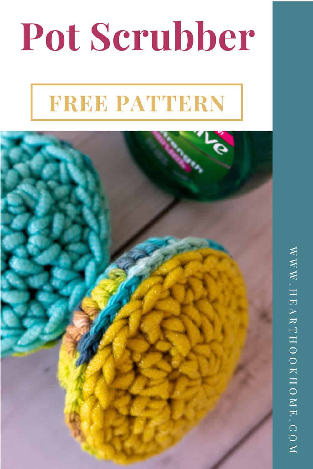 Free Pot Scrubber Crochet Pattern - Heart Hook Home