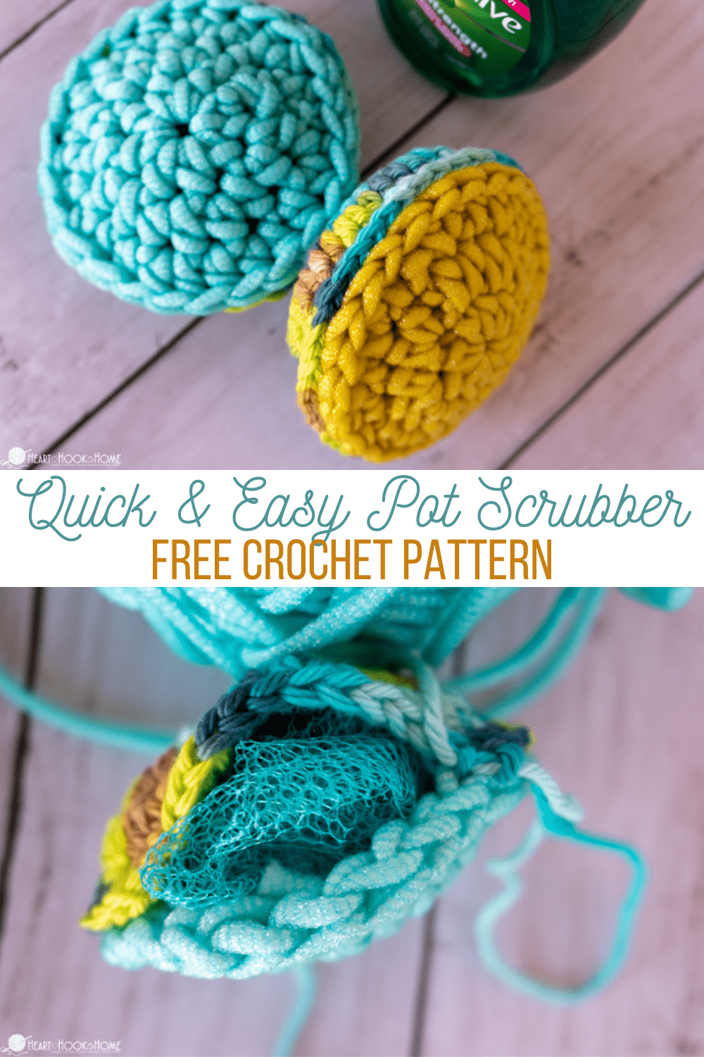 Free Pot Scrubber Crochet Pattern - Heart Hook Home