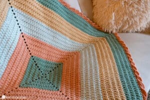 Pique-A-Boo Baby Blanket: Free Crochet Pattern - Heart Hook Home