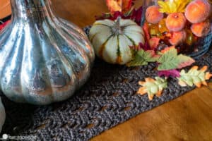 Fall Table Runner Free Crochet Pattern - Heart Hook Home