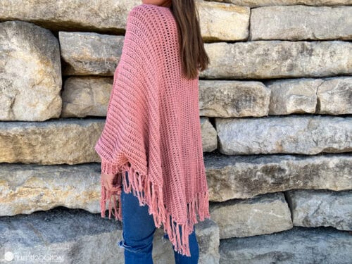 Lori Hooded Poncho Crochet Pattern - Heart Hook Home