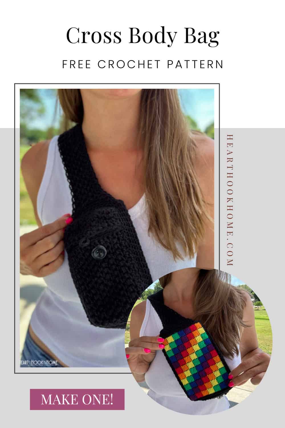 Free Cross-Body Bag Crochet Pattern - Heart Hook Home