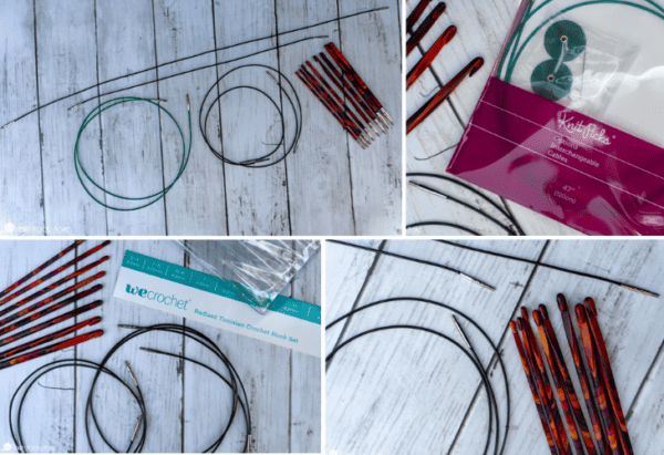 How to Unkink Circular Knitting Needles and Tunisian Crochet Cords ...