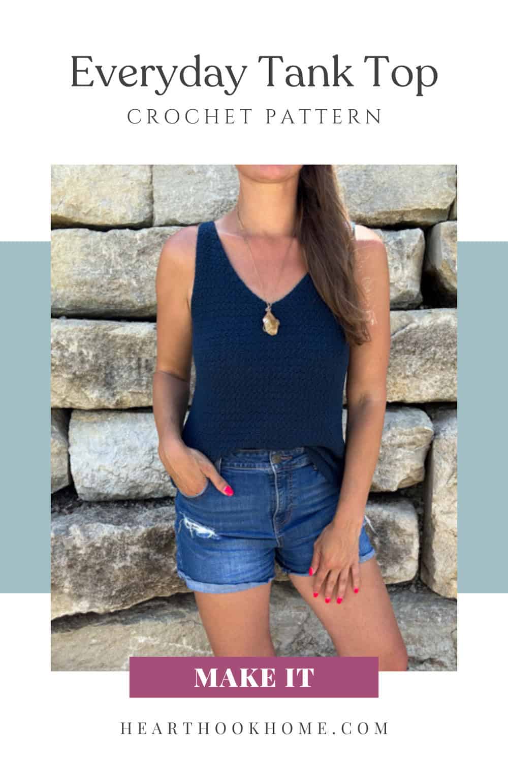 The Everyday Tank Crochet Pattern - Heart Hook Home