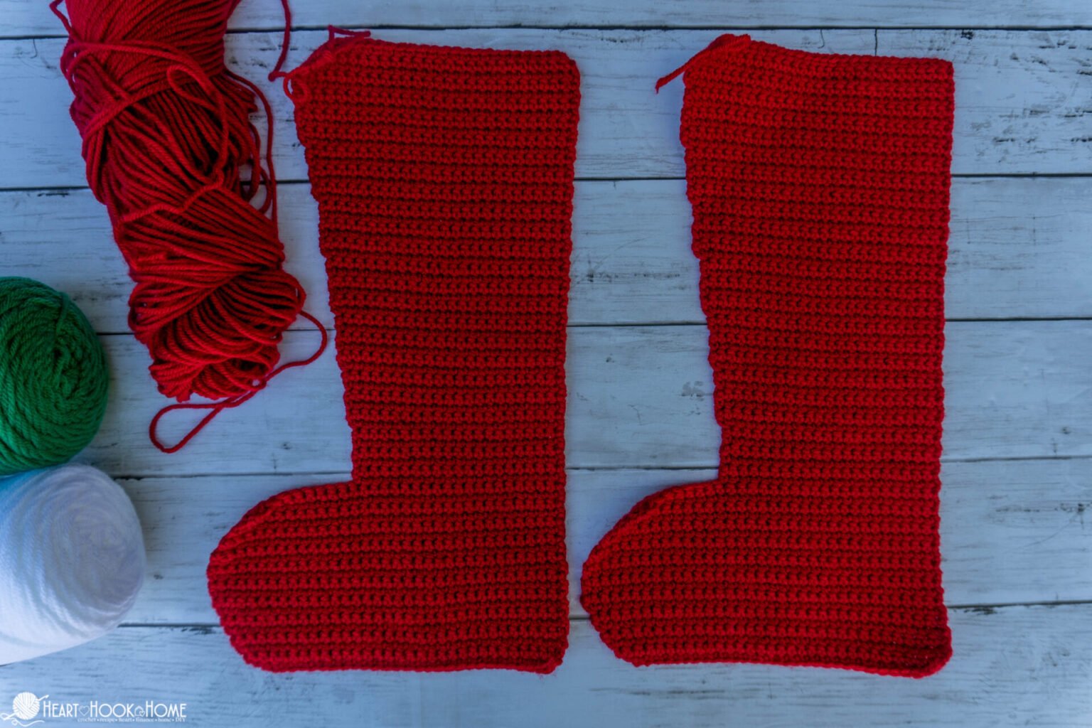 Vintage Christmas Stocking: Free Crochet Pattern - Heart Hook Home