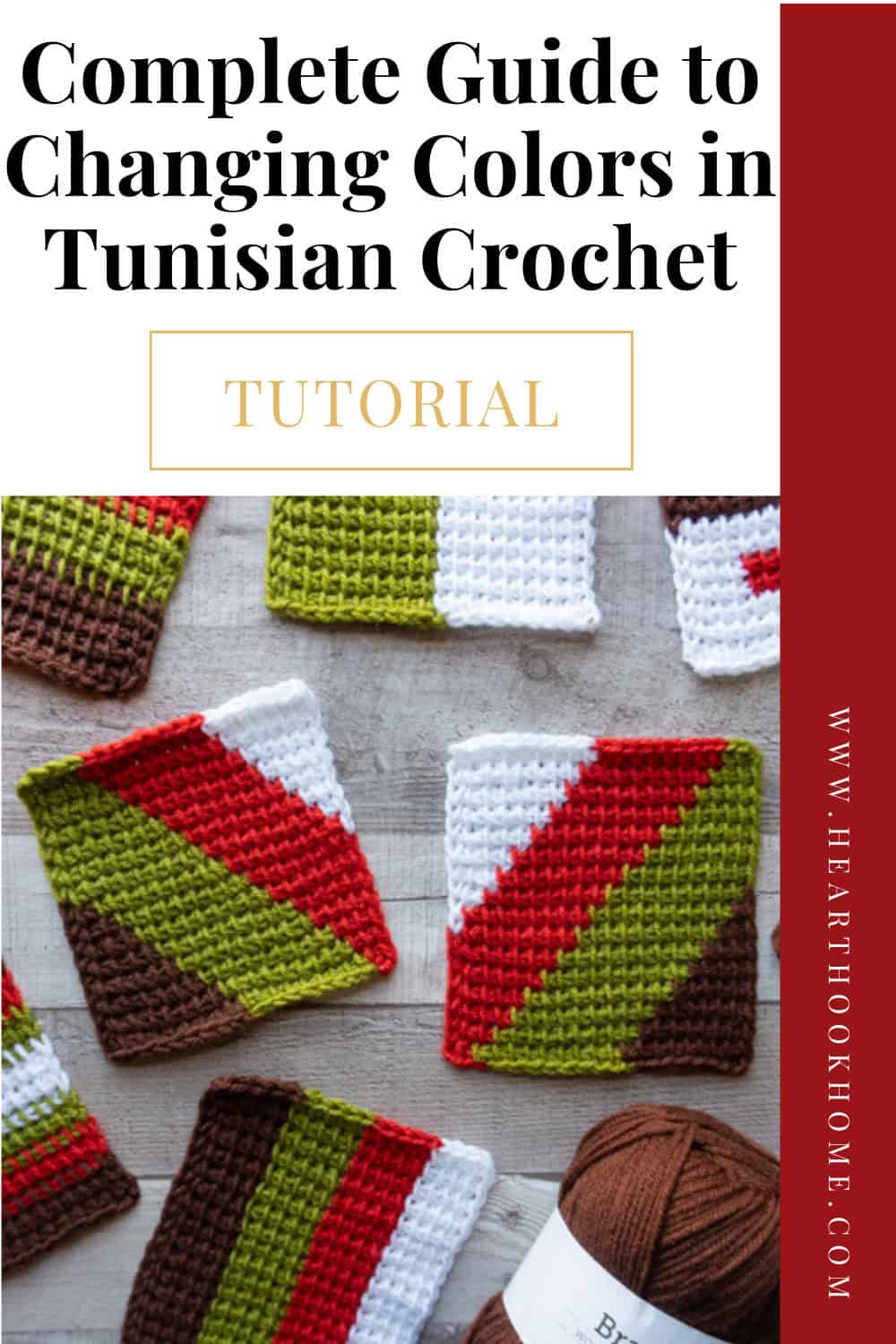 Complete Guide to Changing Colors in Tunisian Crochet (Advanced ...