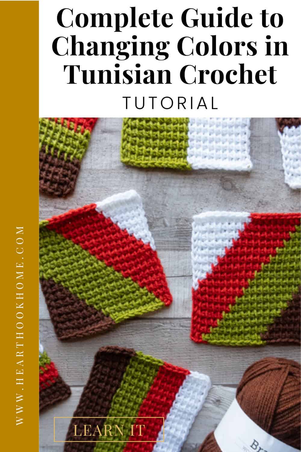 Complete Guide to Changing Colors in Tunisian Crochet (Advanced ...