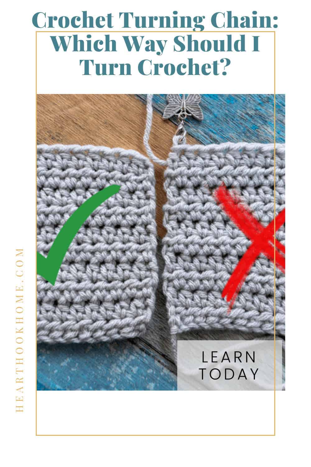 Crochet Turning Chain: Which Way Should I Turn Crochet? - Heart Hook Home