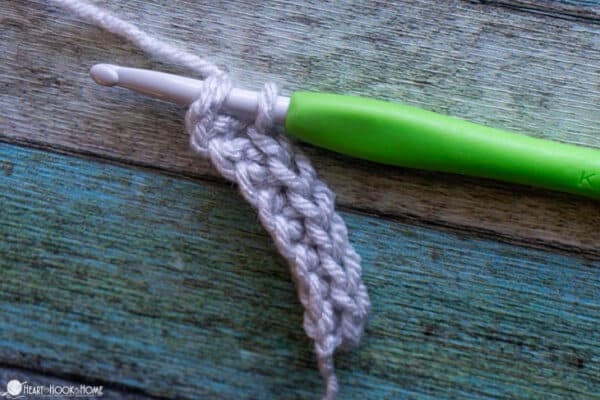 How to Crochet Hdc Slip Stitch Ribbing - Heart Hook Home