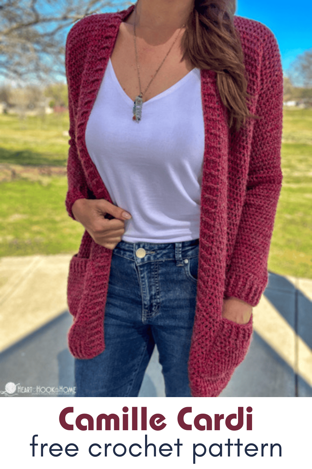 Camille Cardi: Free Crochet Pattern - Heart Hook Home