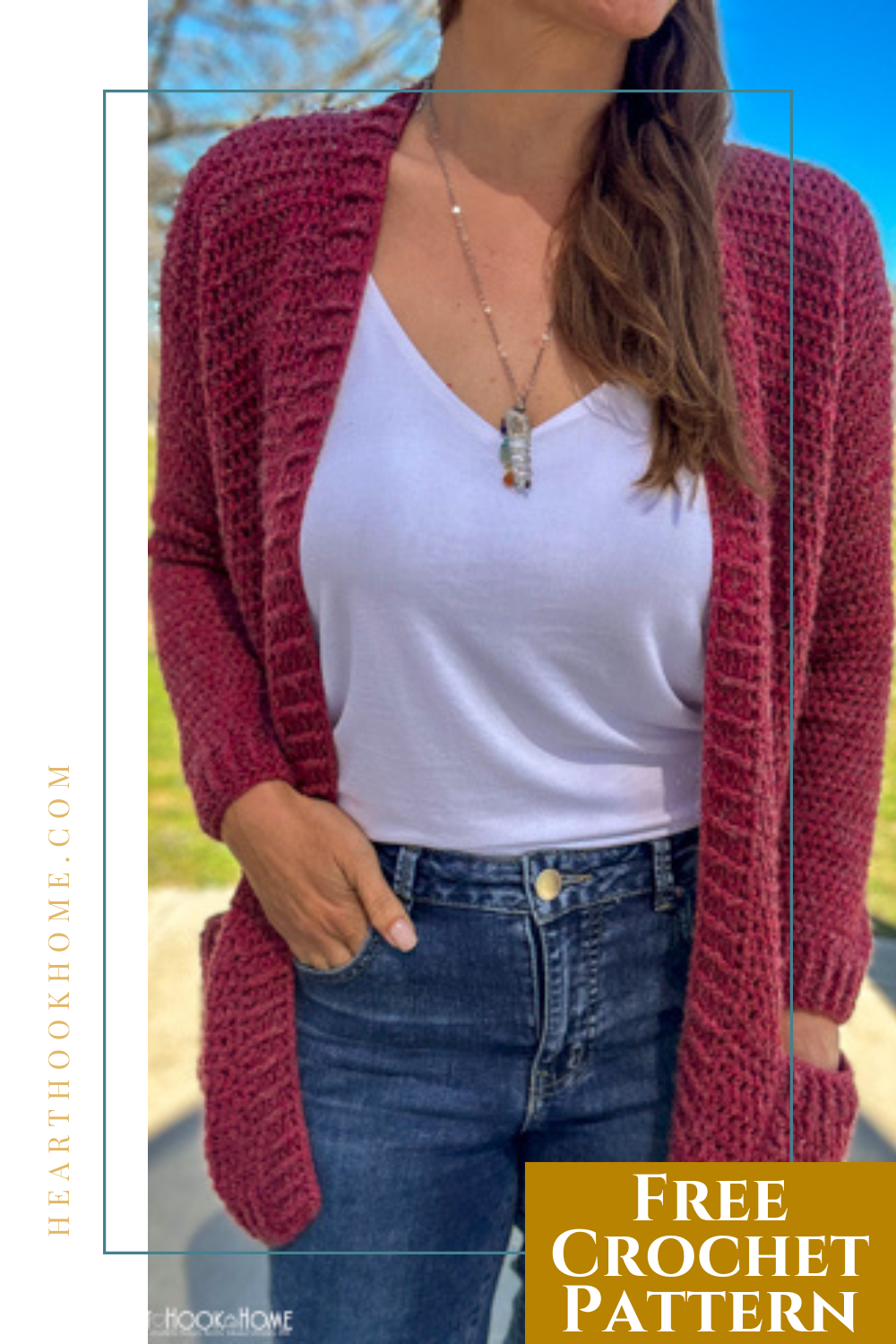 Camille Cardi: Free Crochet Pattern - Heart Hook Home