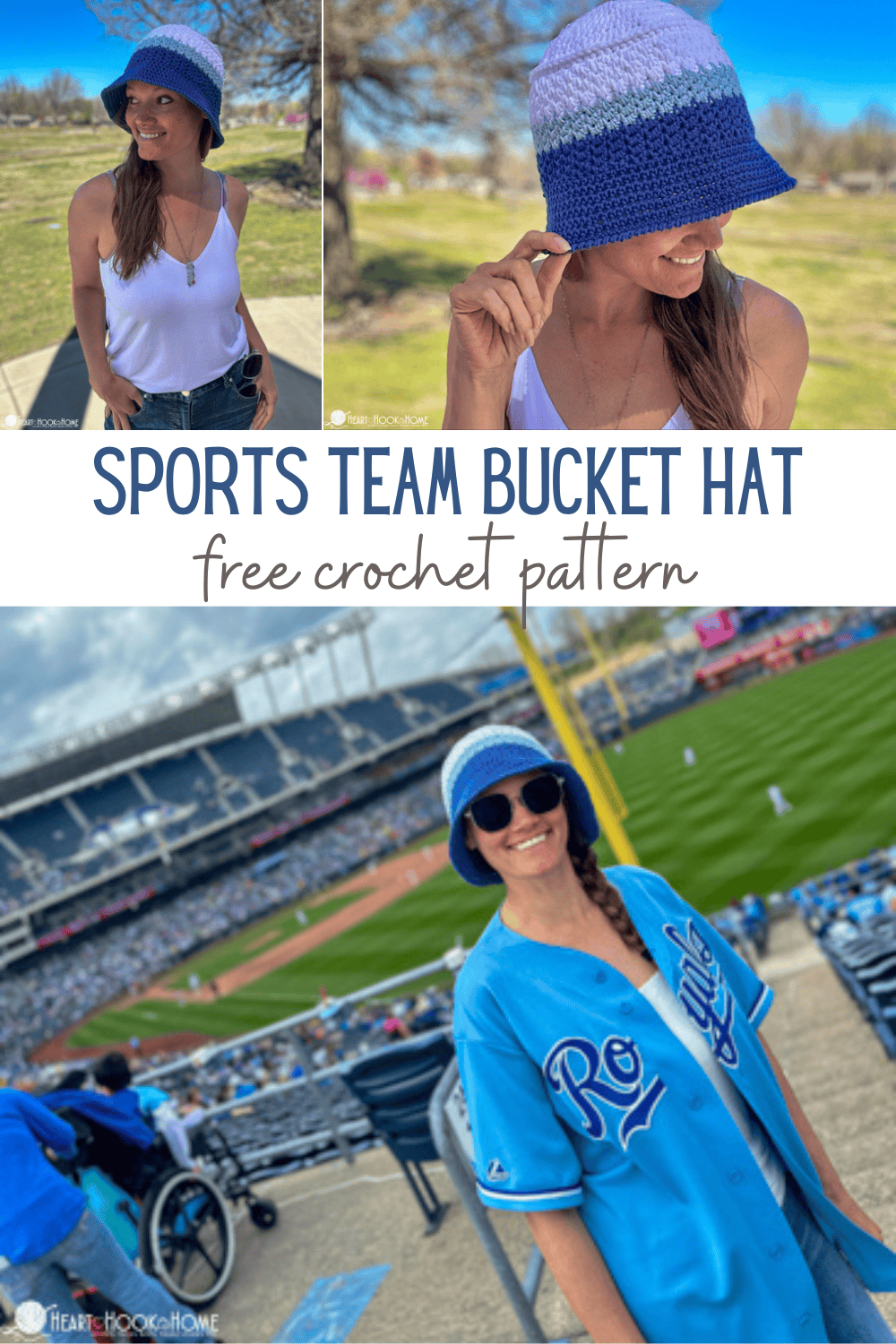 Sports Team Bucket Hat: Free Crochet Pattern - Heart Hook Home
