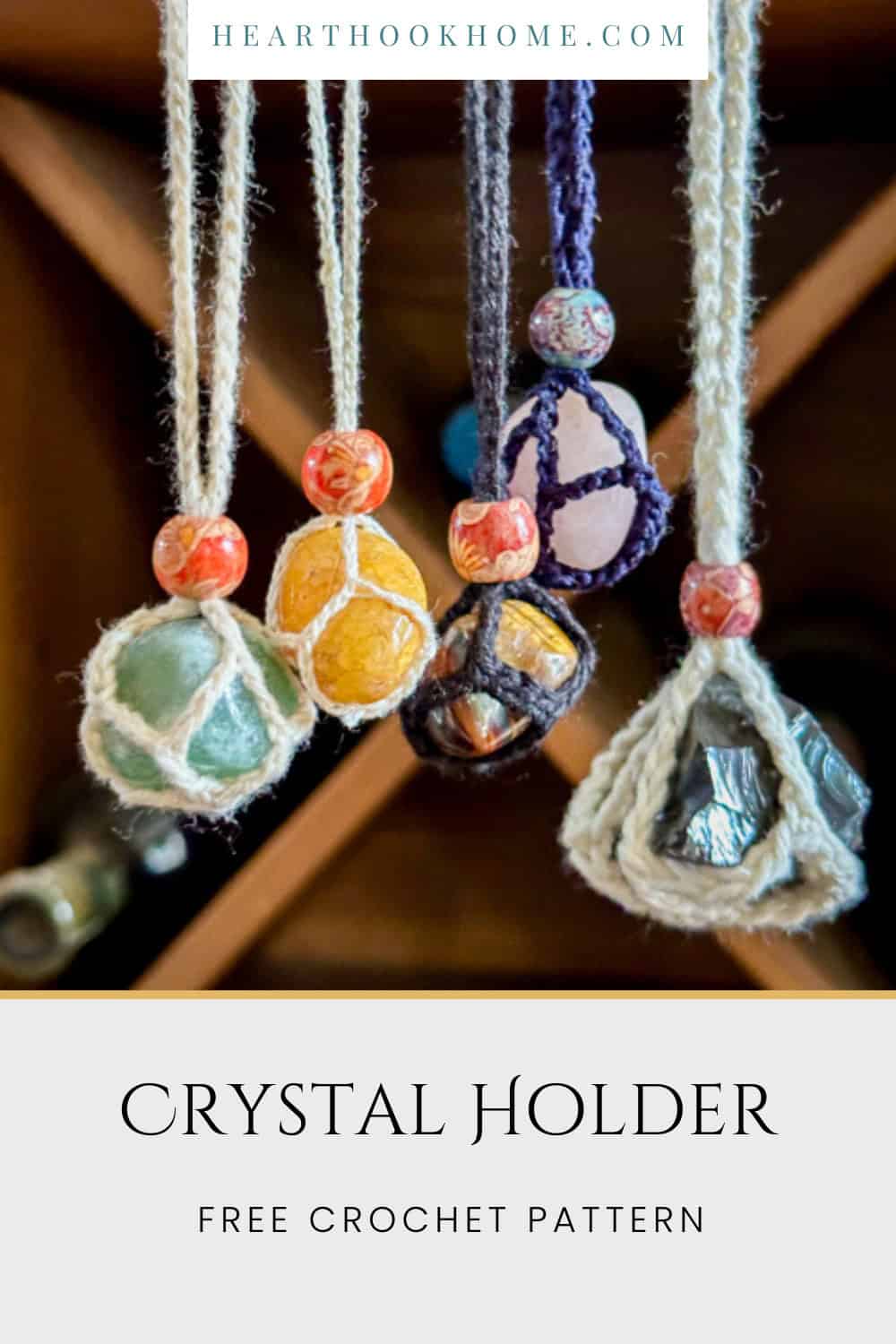 Gemstone Holder: Free Crochet Pattern - Heart Hook Home