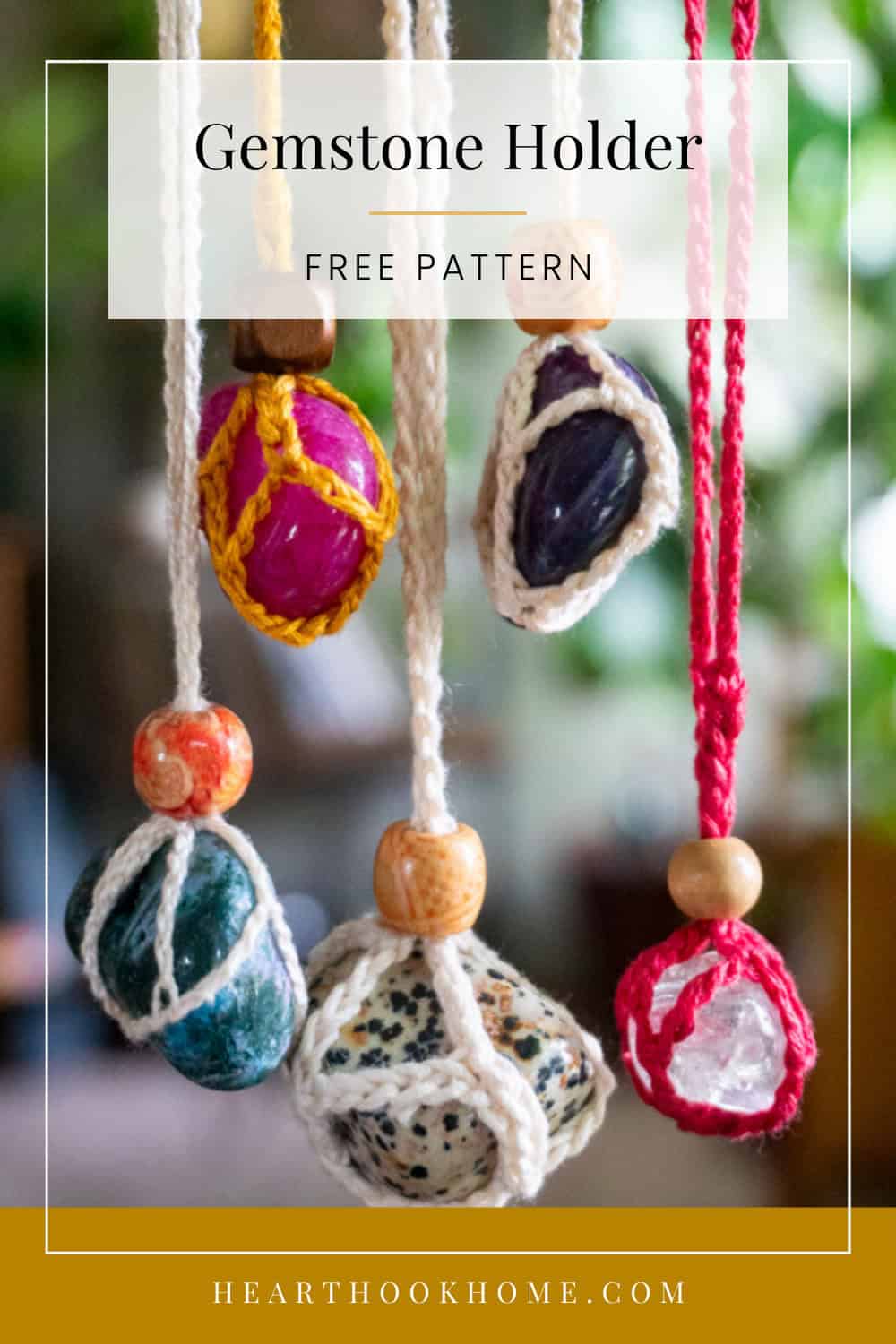 Gemstone Holder: Free Crochet Pattern - Heart Hook Home