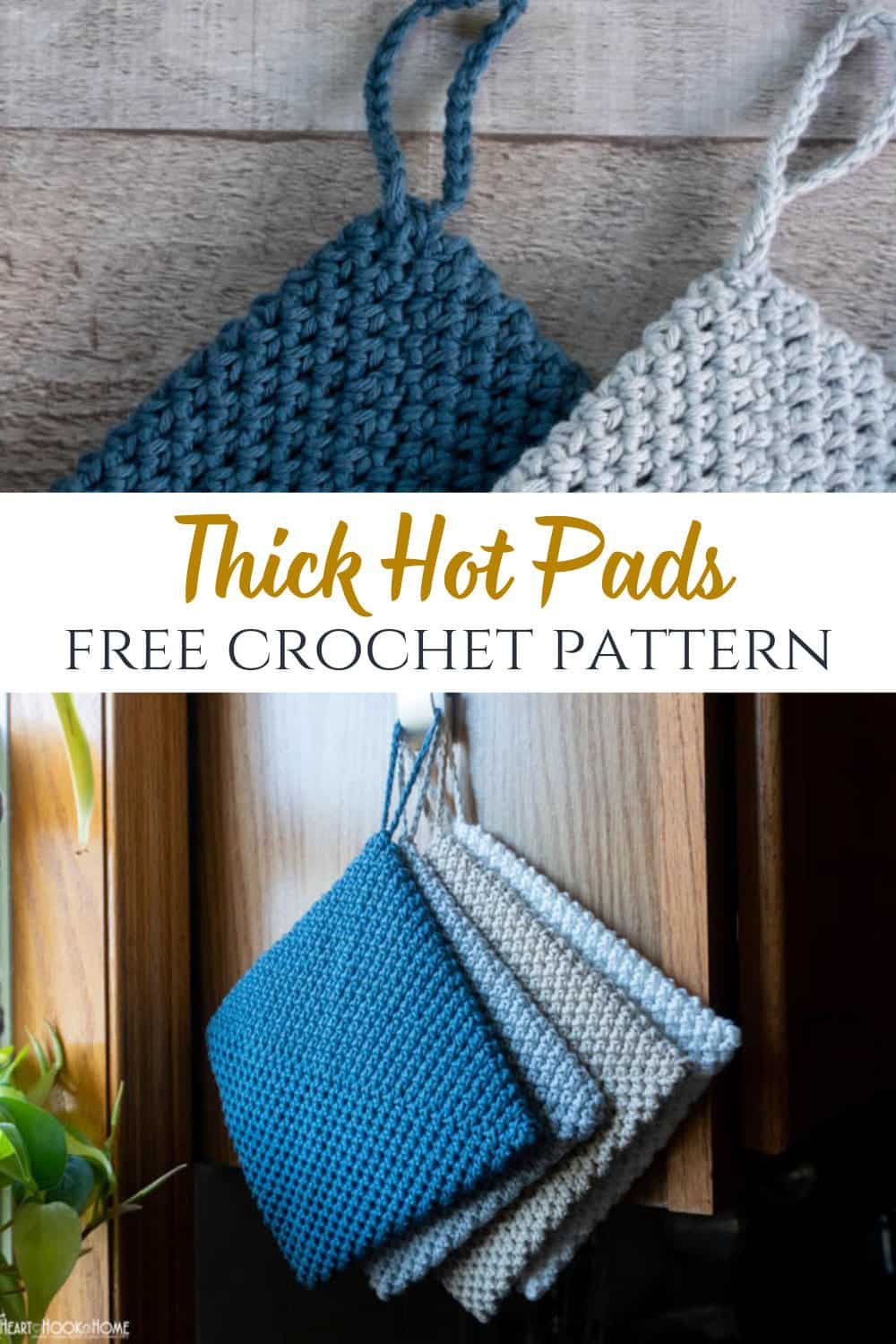 How to Crochet a Double Thick Hot Pad - Heart Hook Home