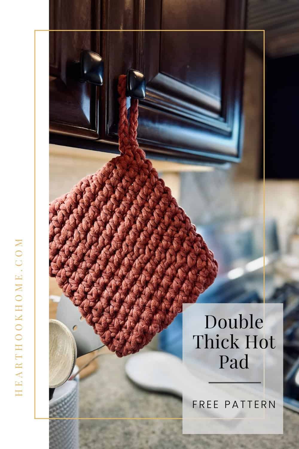 How to Crochet a Double Thick Hot Pad - Heart Hook Home