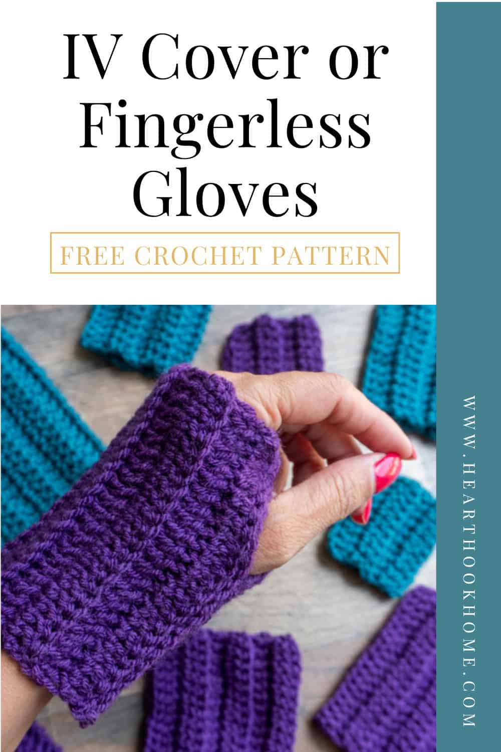 IV Cover Crochet Pattern - Heart Hook Home