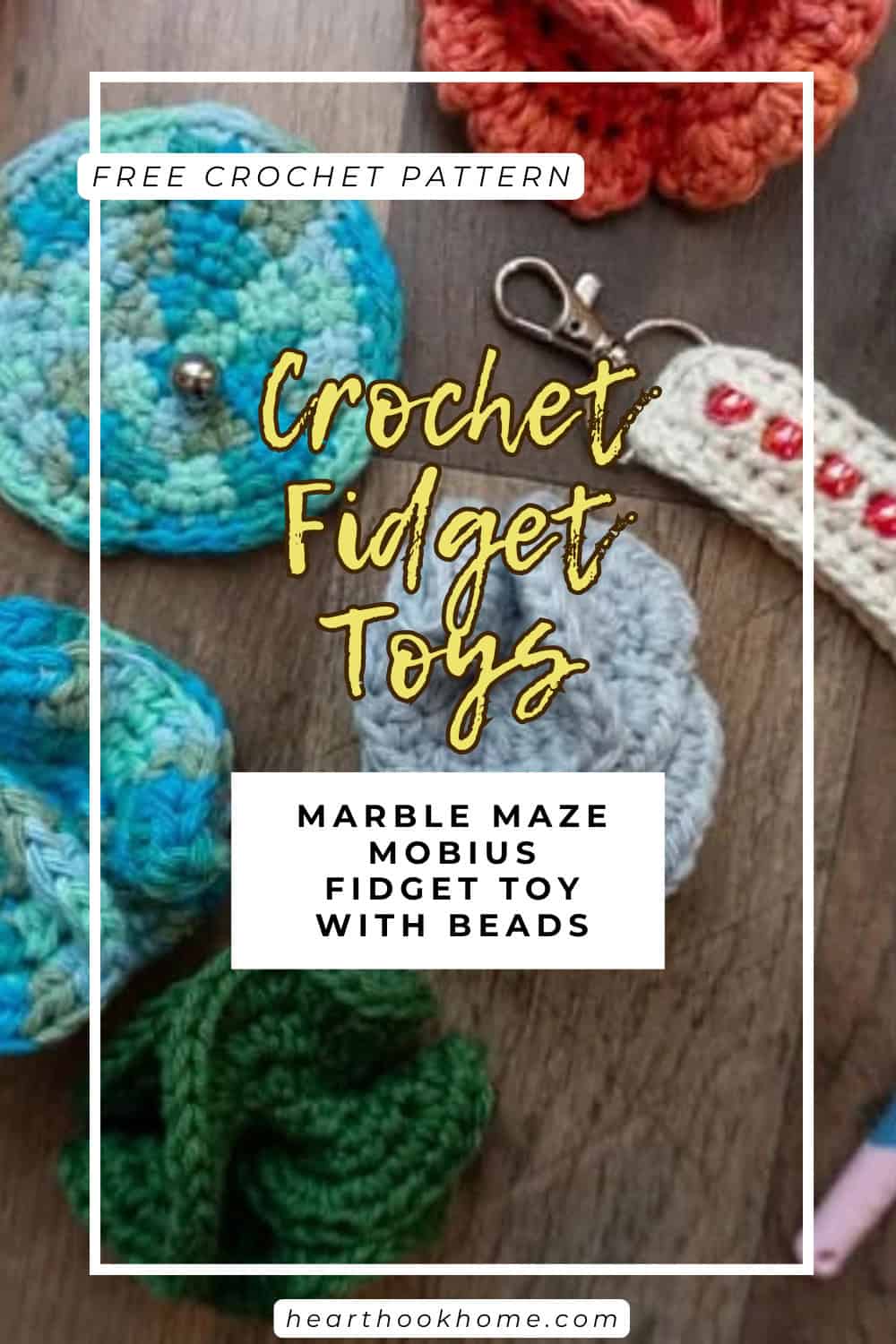 Free Fidget Toy Crochet Patterns - Heart Hook Home