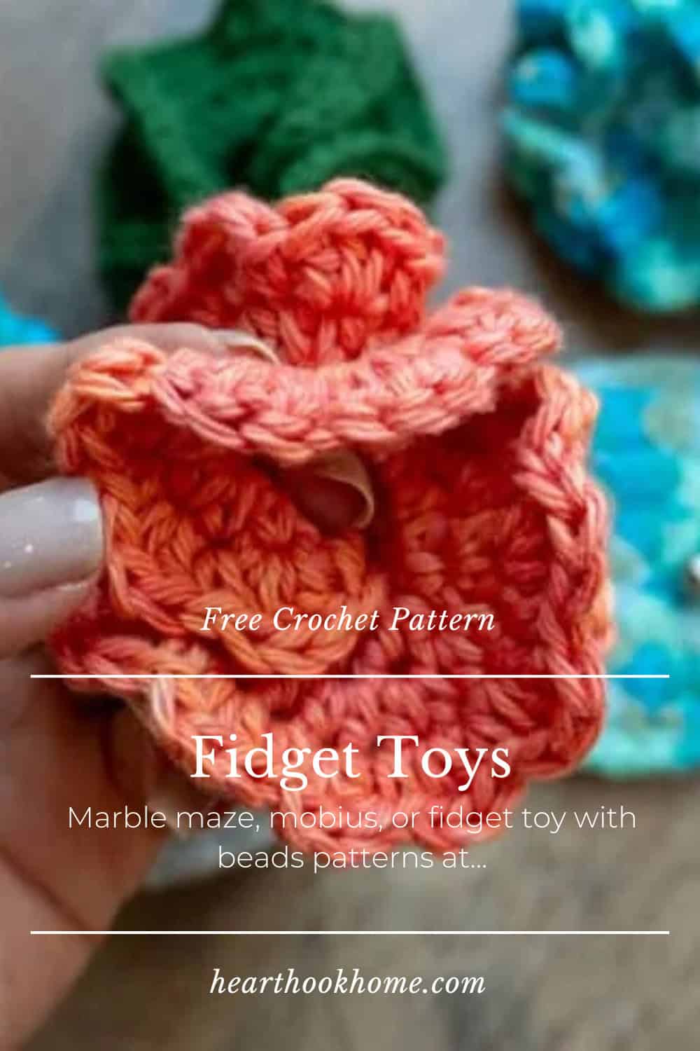 Free Fidget Toy Crochet Patterns - Heart Hook Home