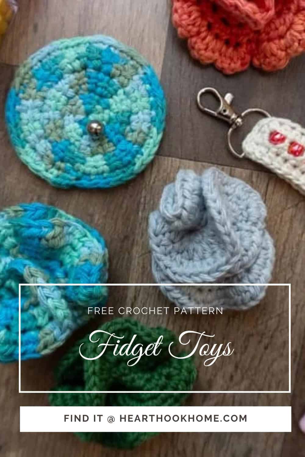 Free Fidget Toy Crochet Patterns - Heart Hook Home