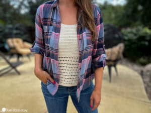 Layering Tank Top: Free Crochet Pattern XS - 5XL - Heart Hook Home